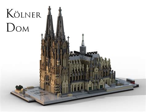 Lego Moc 252880 Cologne Cathedral 1 800 By Shelflife Rebrickable Build With Lego