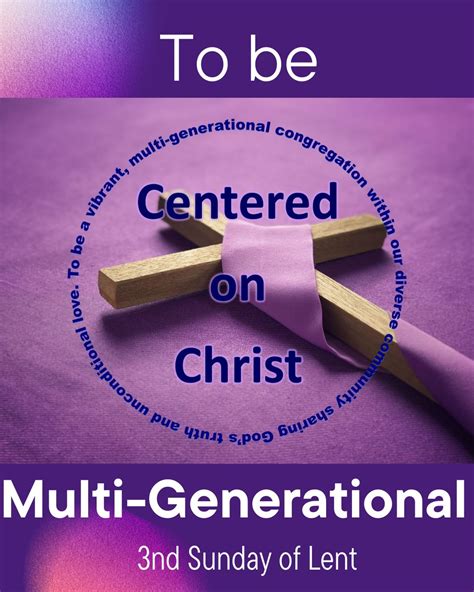 Streetsville What Does A Multi Generational Congregation Look Like And Why Should We Want To