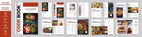 Modern Recipe Book Design
