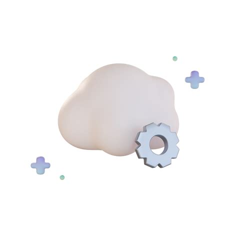 Cloud System 3d Illustration 8550506 Png
