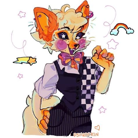 Clickteam Lolbit Art By Psiirockin Lolbit Redesign Fnaf Glamrock