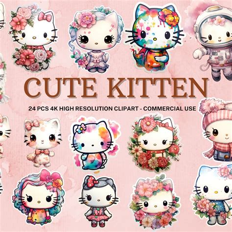 Little Kitty Girl Etsy