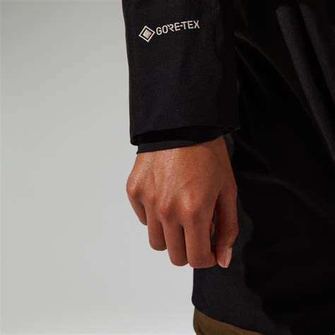 Womens Ashberry Gore Tex Waterproof Jacket Black Berghaus