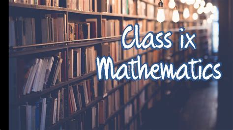 Class 9th Mathematics Algebraic Identities Part 1 Youtube