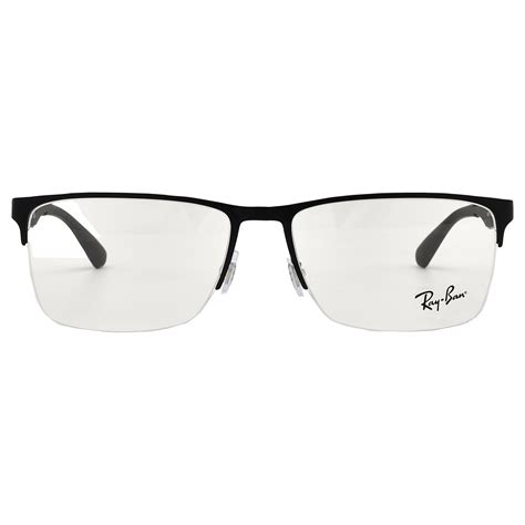Ray Ban Demo Rectangular Titanium Unisex Eyeglasses Rx8773d 1243 53