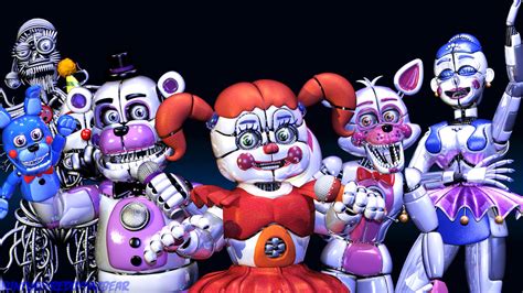 The Funtime Animatronics By Funtime Freddo On Deviantart