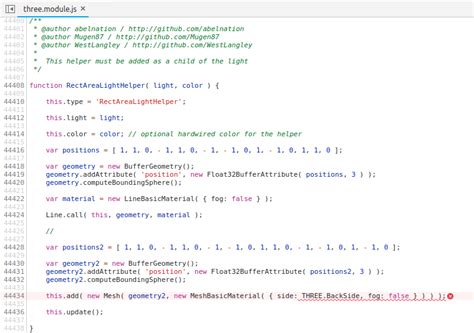 Rectarealighthelper Not Working On Npm Distribution · Issue 15579