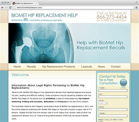 Biomet Hip Replacement Help From Hissey Kientz Stem Legal
