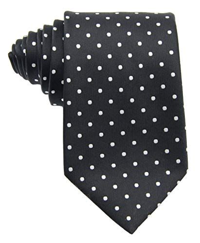 I Tested The Elegance Of Black Tie With White Polka Dots My