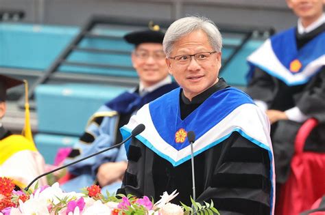 Nvidia Founder Jensen Huangs Speech At National Taiwan University