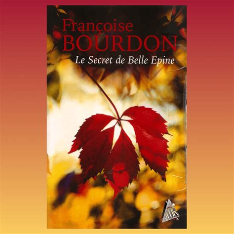 Françoise Bourdon Le Secret De Belle Epine Jmk Records