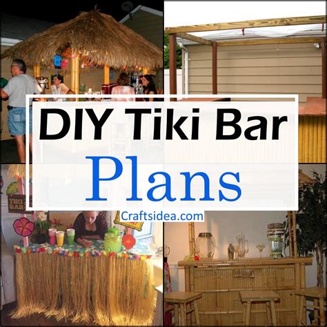 30 Diy Tiki Bar Ideas For Party Times