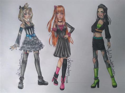 Ppg Dark Style By Draws Olemberg On Deviantart