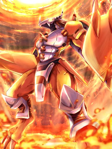 Ayo Ayosanri009 Wargreymon Digimon Armor Claw Weapon Digimon