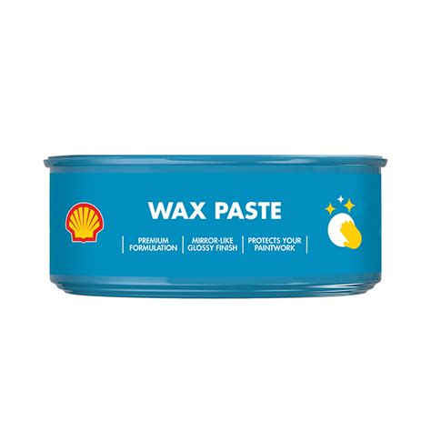 Shell Wax Paste Shell Car Care