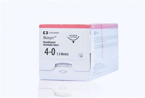 Medtronic Biosyn Mono Absorb Sutures Premium Rc Sz 4 0