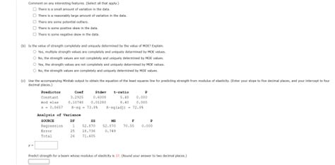 values of modulus of elasticity moe the ratio of stress i e force