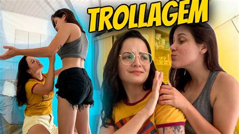 Trollei Minha Namorada Sem Falar Com Ela Trollagem Youtube