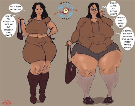 Rule 34 Bad Anatomy Black Hair Breasts Bigger Than Head Chubby Chubby