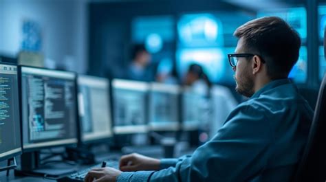 Premium Photo Professional Computer Systems Analyst