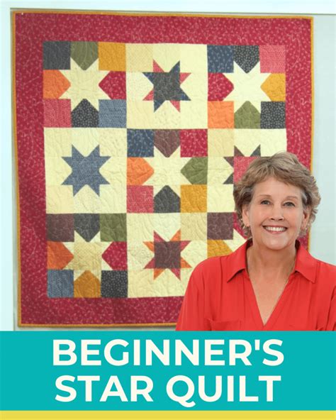 Beginners Star Quilt With Jenny Doan