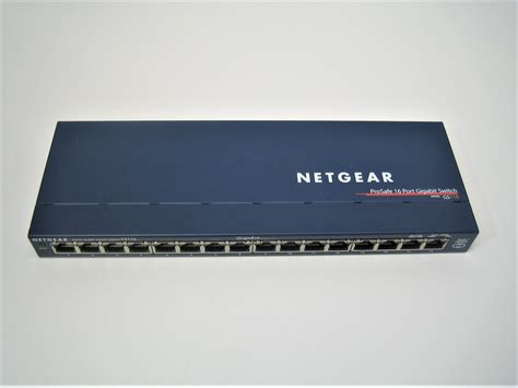NETGEAR ProSafe 16 Port Gigabit Ethernet Switch Model GS116 V2 Free Shipping Max Marine