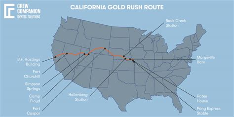 California Gold Rush Maps 428x599