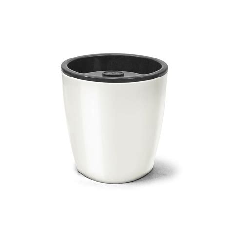Vaso Elegance Autoirrigável Branco 1 3 Litros Nutriplan Pestshop