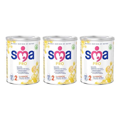 Buy Sma Pro Follow On Milk 6 Months 800g X3 Pack Chemist Direct