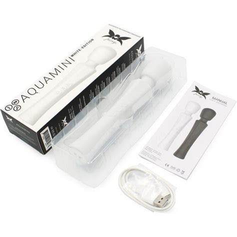 Pixey Aquamini Silicone Body Wand White Sex Toys At Adult Empire