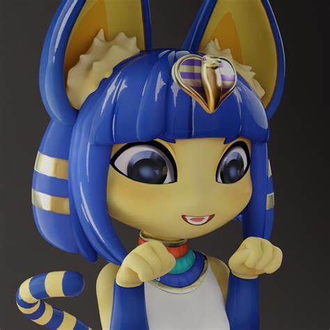 🐱 Ankha 2 Nsfw・ Stl File For 3d Printing・cults