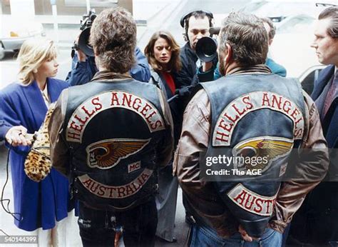 Hells Angels Bikers Photos And Premium High Res Pictures Getty Images