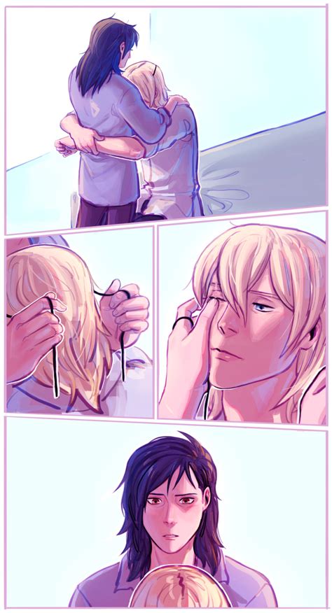 Safebooru 2boys Black Hair Blonde Hair Blue Eyes Brown Eyes