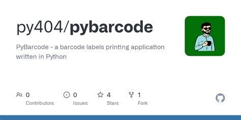 GitHub Py Pybarcode PyBarcode A Barcode Labels Printing Application Written In Python