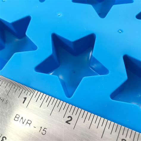 Star Mini Mold Silicone 10 Cavity 04 Oz Cavities