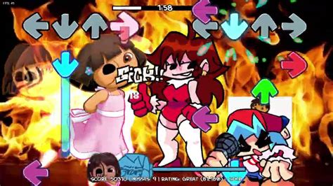 Fnf Vs Dora The Explorer Friday Night Funkin Youtube