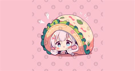 Taco Love Cute Chibi Girls Chibi T Shirt Teepublic
