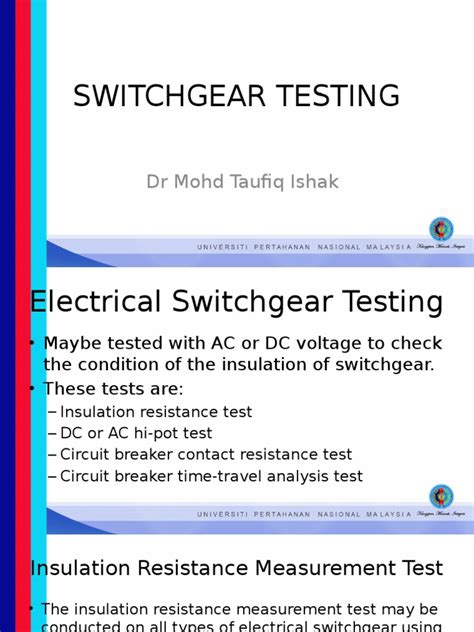 Switchgear And Circuit Breaker Testing Pdf Insulator Electricity