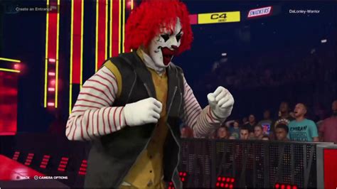Wwe2k23 Rackaracka Ronald Mcdonald Caw 1080p By Dawarrior5150 On Deviantart