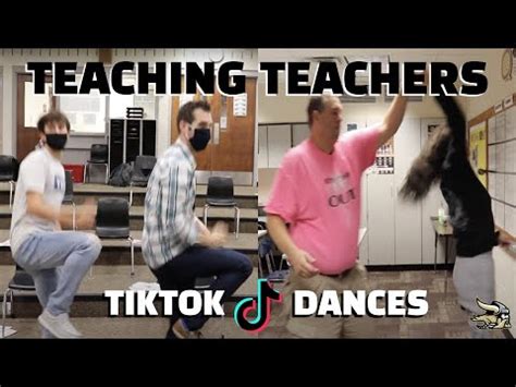 Teaching Teachers Tiktok Dances Youtube