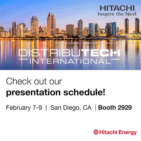 ‏distributech23 Hitachienergyatdtech Distributech Hitachienergy Distributech23‏ ‏omar