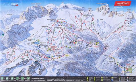 Nassfeld Ski Area Trail Map