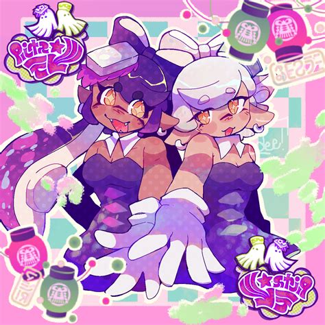 Squid Sisters In 2025 Splatoon Splatoon Memes Cute Drawings