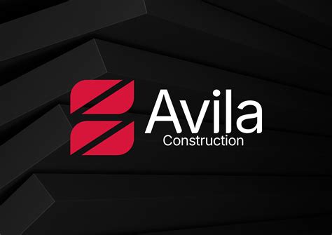 Avila Construction Brand Identity Design Behance