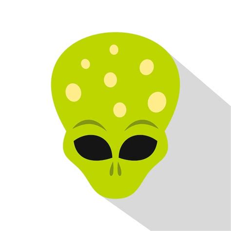 Alien Symbol Flat Illustration Des Alien Vektor Symbols Für Das Web
