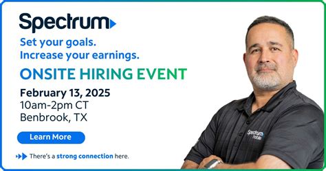 Spectrum Is Hiring In Benbrook Tx Do You Or Anyone You Know Have A