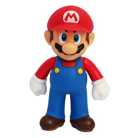 12cm Cute Super Mario Brothers Mario Luigi Yoshi Princess Tode Bowser Pvc Action Figures Toy