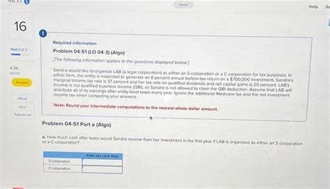 Solved Problem 04 51 Lo 04 3 Algo [the Following