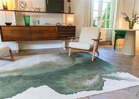 Louis De Poortere Lagoon Rug Palm Green Heals Uk