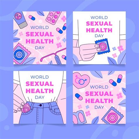 Free Vector Flat World Sexual Health Day Instagram Stories Collection